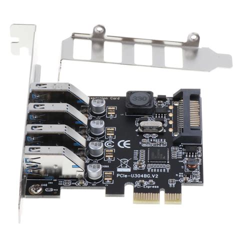 Review 4 Cổng Pci E Sang Usb 3 0 Pci Express Card Mở Rộng Adapter