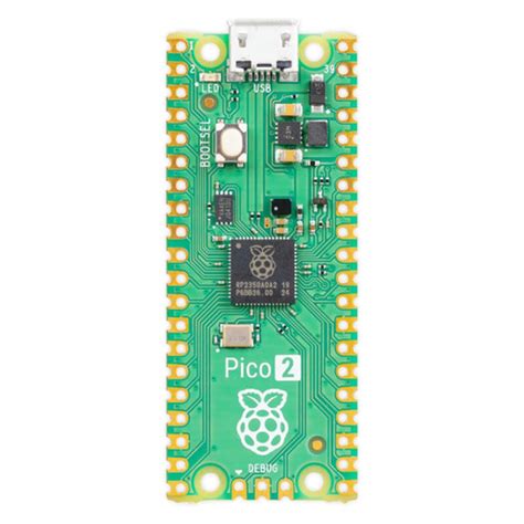 Raspberry Pi Pico 2 Microcontroller Board Rp2350 Dual Core 150 Mhz 4mb Flash Wi Fi Bluetooth