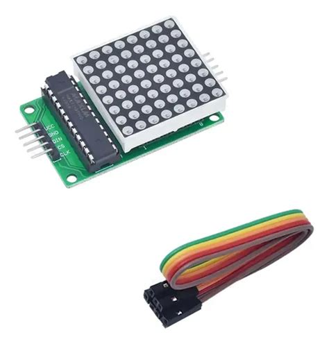 Módulo Display Matriz De Led 8x8 Com Max7219 Para Arduino Nf Mercadolivre