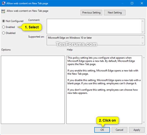 Disable Web Content On New Tab Page In Microsoft Edge In Windows Tutorials