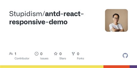 Github Stupidismantd React Responsive Demo