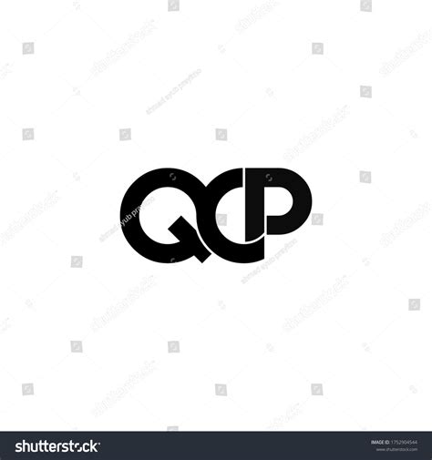 Qcp Letter Original Monogram Logo Design Stock Vector Royalty Free 1752904544