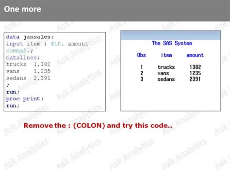 ask analytics base sas importing data into sas