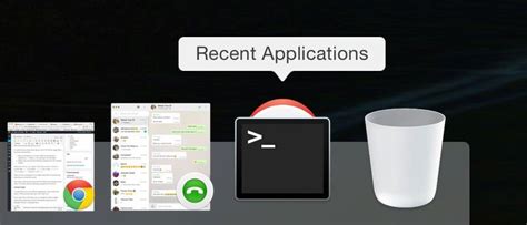 How To Add A Recent Items Stack To Your Dock In Os X