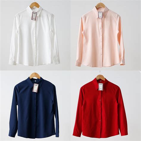 로로스키니 여성 셔츠 블라우스 여자 면접 정장 유니폼 와이셔츠