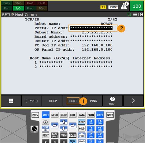 FANUC Setup Instructions