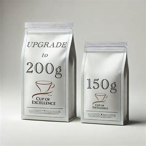Sample Set Upgrade To 200g Alliance For Coffee Excellence