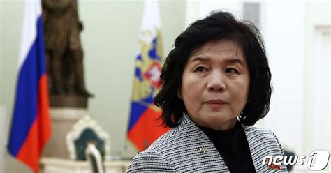 모스크바 크렘린 궁 방문한 최선희 북한 외무상