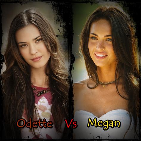 My Fantasies Iii Odette Yustman Vs Megan Fox By Anubisxrelatos On