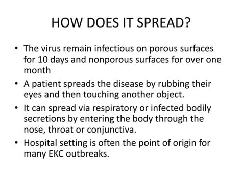 Viral Conjunctivitis Lecture Ekc 1 Pptx