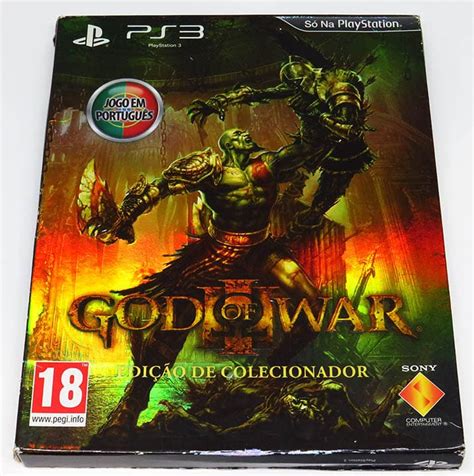 God Of War Iii Edição De Colecionador Ps3 Seminovo Play N Play
