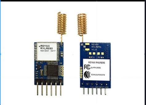 Reyax Rylr896 UART Interface 868 915MHz LoRa Antenna Transceiver Module
