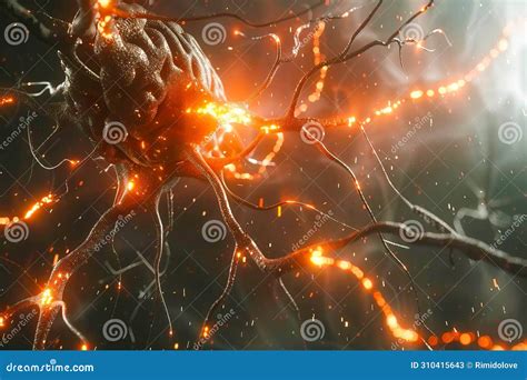 Close Up View Of A Human Cell Showing Intricate Structures And Processes Like Cell Division And