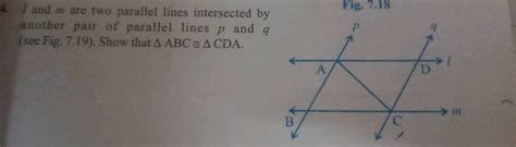 4 i and m are two parallel lines intersected by another pair of parallel