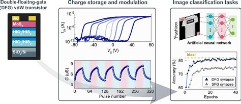 Figure 13 From Double Floating Gate Van Der Waals Transistor For High Precision Synaptic