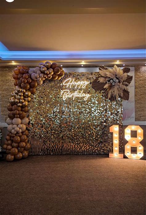 11 Sweet 18th Birthday And Birthday Party Theme Decorations Ideas To