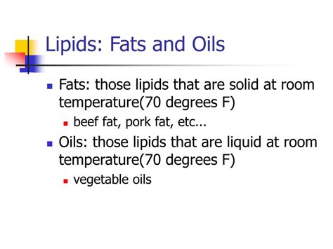 PPT LIPIDS PowerPoint Presentation Free Download ID 1190137