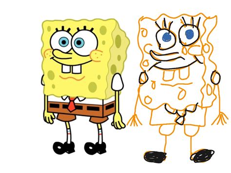 How To Draw Spongebob Squarepants Step By Step