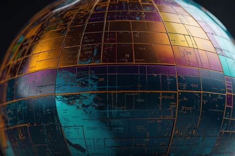 Spherical Coordinates Premium Ai Generated Image
