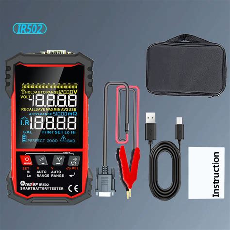 Universal Battery Tester With LCD Display Battery Internal Resistance Voltage Checker Tester