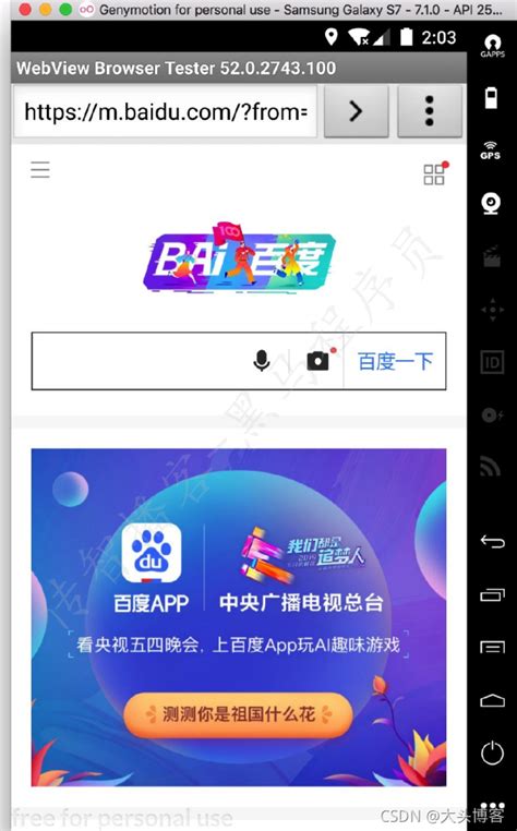 十一、webview查看webview的网站 Csdn博客