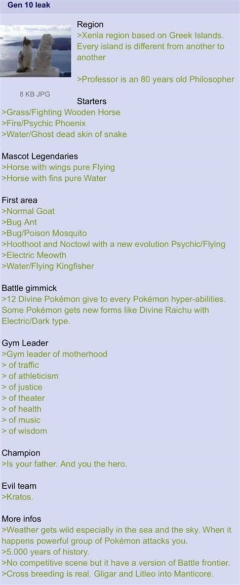 Pokemon Gen 10 Leaks Are A Controversy Waiting To Happen