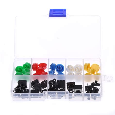 25 Pcs 12x12x73mm Momentary Tactile Push Button T Vicedeal