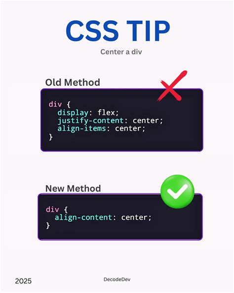 Dedev Css Tip Old Vs New Method Dedev Frontend