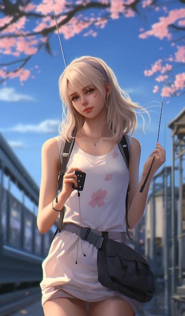 Premium Photo Beautifull Japanese Girl Mobile Wallpaper