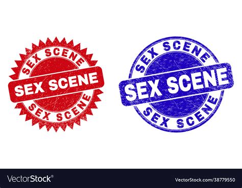 Sex Scene Round And Rosette Watermarks With Rubber
