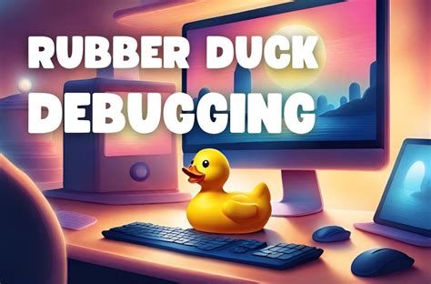 Le Rubber Duck Debugging Chez Les Développeurs Laconsole
