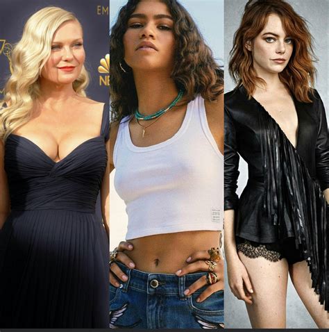 Kirsten Dunst Zendaya Emma Stone Ass Pussy Mouth R