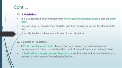 Microbial Interaction Ppt Microbial Interaction And Their Types Plant Microbe Interaction