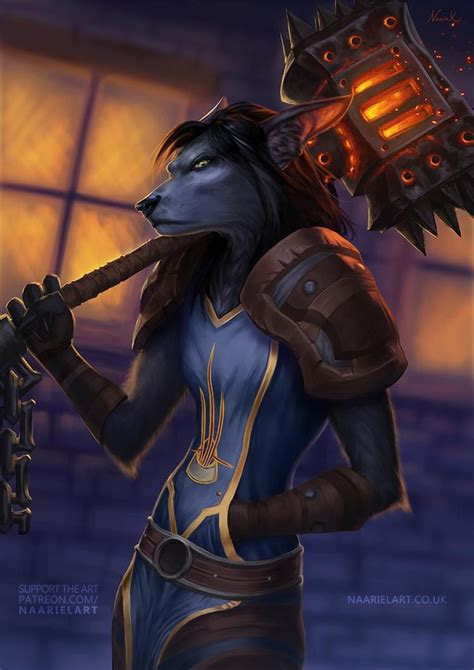 Worgen Wielding The Black Hand Worldofwarcraft Blizzard Hearthstone Wow Warcraft