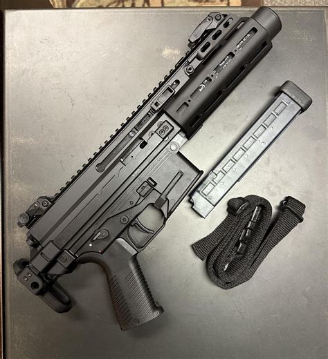 Bandt Apc9 Sd Subcompact Sbr With Telescopic Stock And 7 5” Sd Suppressor