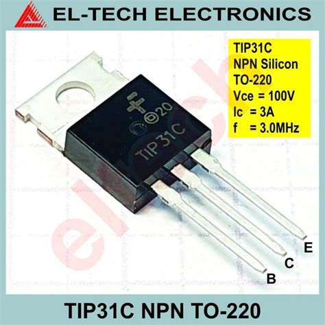 Jual Tip31c Tip 31c Tip31 Tip 31 Transistor Npn To 220 Elt3ch Buru Order Shopee Indonesia