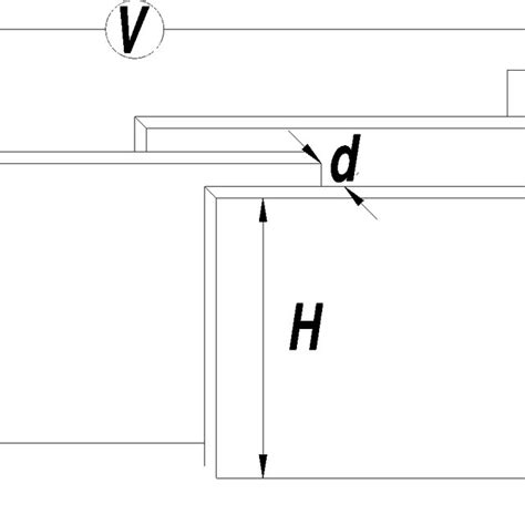 Illustration Of An Electrostatic Comb Drive Actuator Download