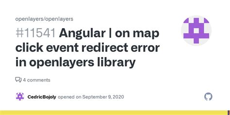 Angular On Map Click Event Redirect Error In Openlayers Library