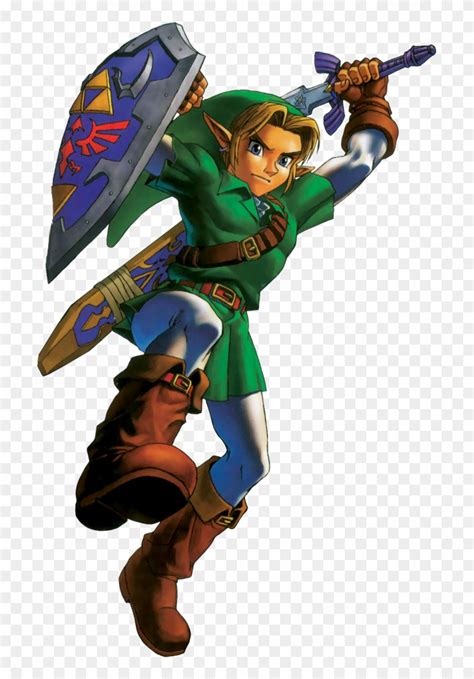 Official Arts Zelda S Zelda Ocarina Of Time Link Clipart 4236730 Pinclipart