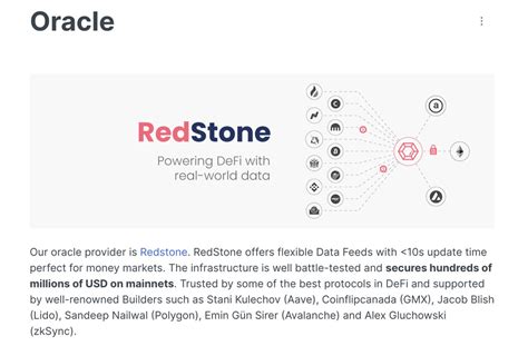 redstone revolutionizing defi with a modular and decentralized oracle