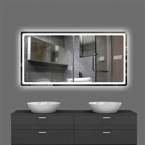 Stylish Led Table Mirror With Lights Smart Vanity Mirror Anti Fog