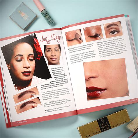 Free Vintage Makeup Guide Saubhaya Makeup