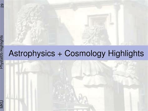 PPT PHYSTAT Highlights Statistical Problems In Particle Physics Astrophysics And Cosmology