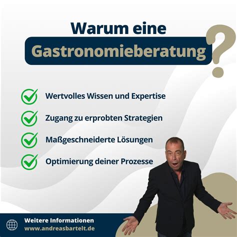 Warum Eine Gastronomieberatung Eine Gastronomieberatung Mit Andreas… Andreas Bartelt