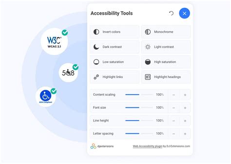 Free Accessibility Plugin Dj Accessibility Light
