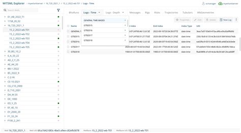 Dropdown Menu For Each Object · Issue 1597 · Equinorwitsml Explorer · Github