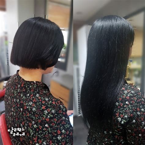 붙임머리 단발붙임머리 짧은단발붙임머리 숏컷붙임머리 컷트붙임머리 머리빨리기르는법 영등포붙임머리 달려라레게로 달려오세용 네이버 블로그