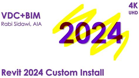 Revit 2024 Custom Install Youtube