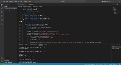 hemanth kumar gundimeda on linkedin task1 numberguessinggame internship mydailywork
