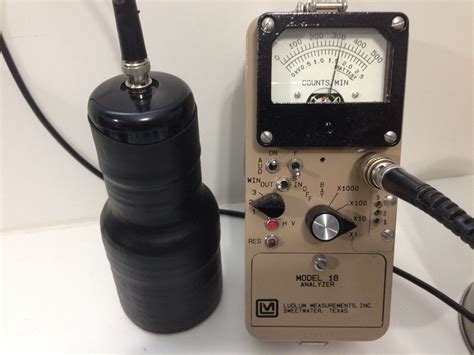 3 Diameter Gamma Scintillation Detector W Bicron Bc412 Organic Scintillator Ebay
